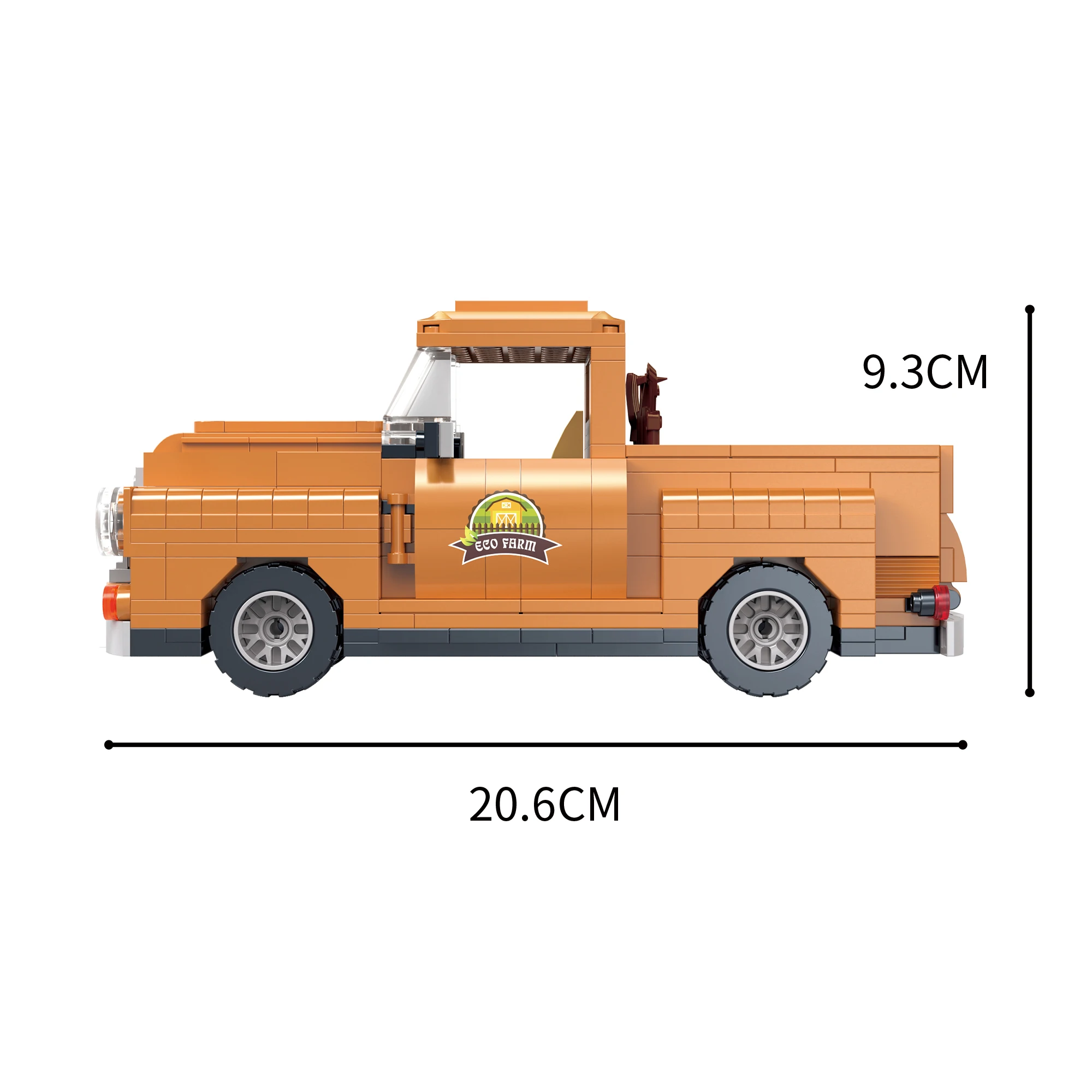 Cogo Kids Educational Build Block Technology Truck Diy Building Blocks ...