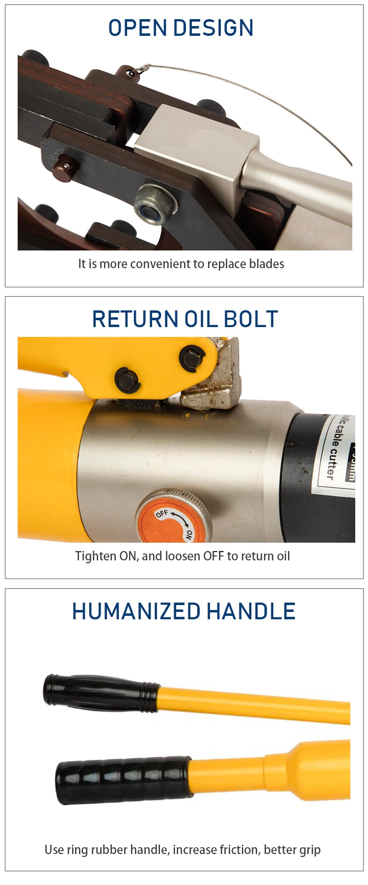 Cpc-95 Copper Cable And Armoured Cable Cutting Tool Hydraulic Manual ...