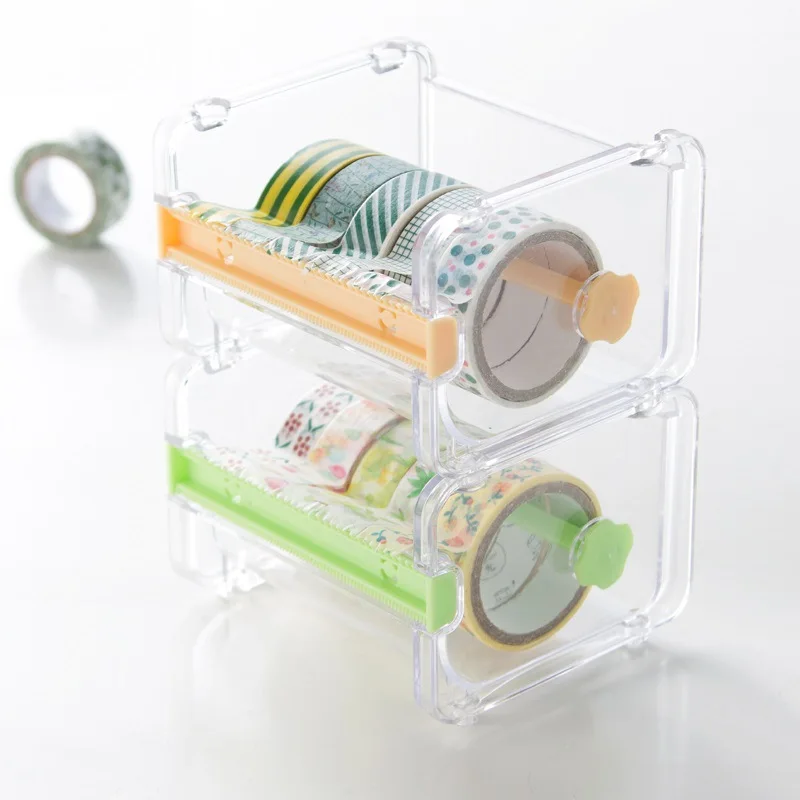 Paper Tape Cutter Office Stationery Packaging Hand Account Tape Storage ...