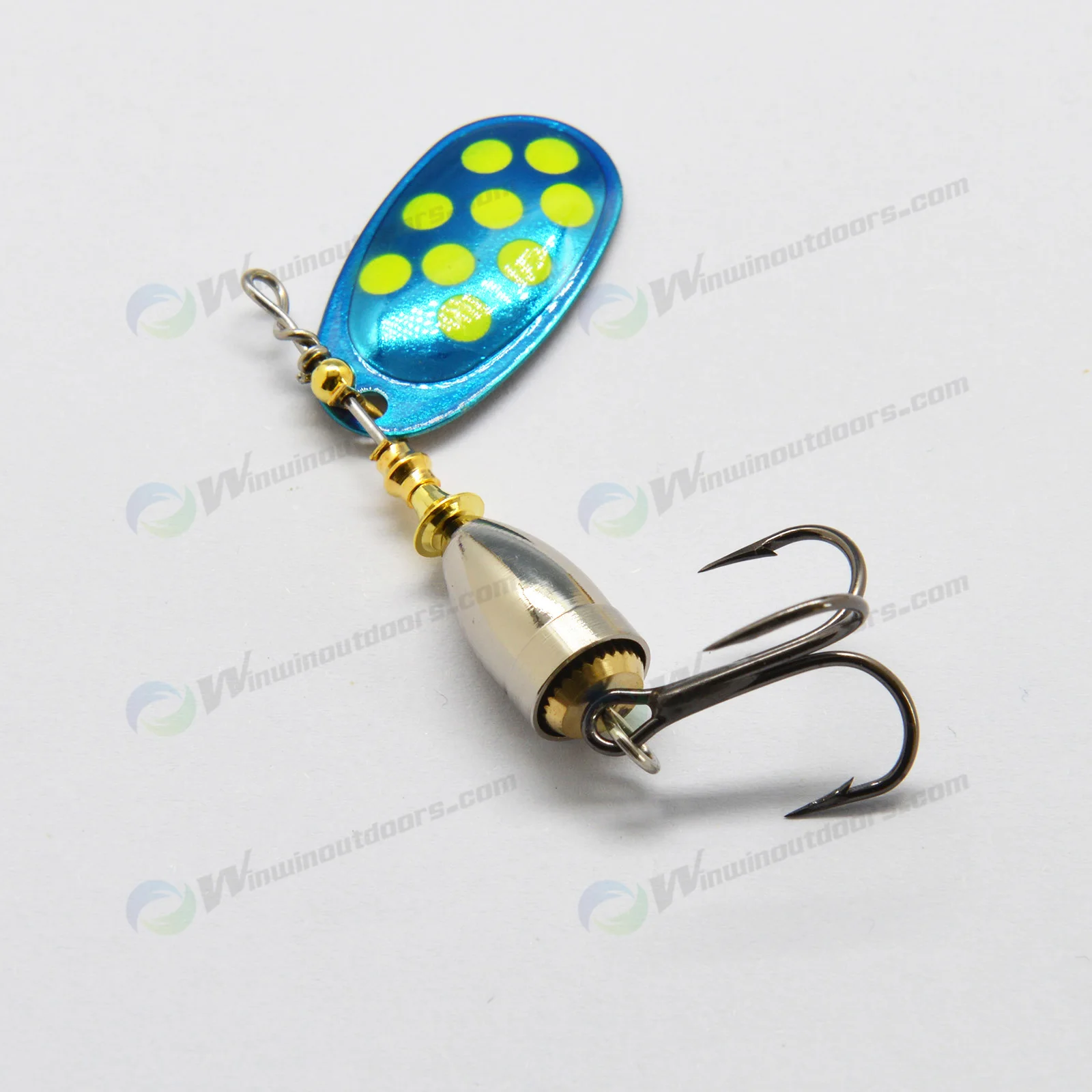 High Quality Spoon Spinner 6 Colors 5.3g 6.2g 8.2g Metal Fishing Spoon ...