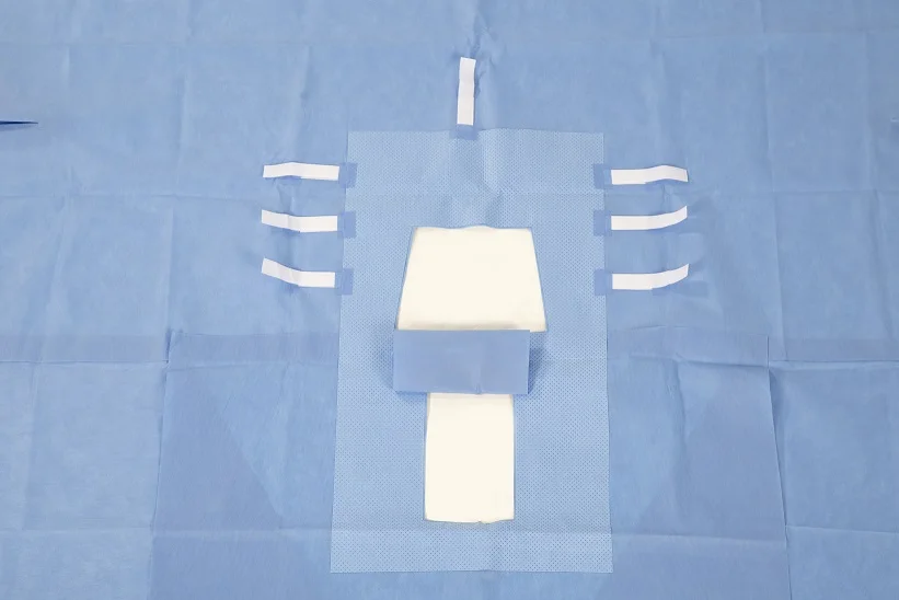 Waterproof Disposable Doctor Surgical Sms Rectal & Colon Drape Bed ...