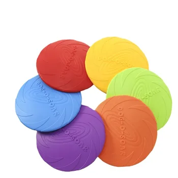 Chinese Supplier Wholesale High-quality Soft Rubber Dog Toy Frisbee ...