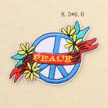Peace Embroidery Patches Custom And Anime Summer Cartoon Patches ...