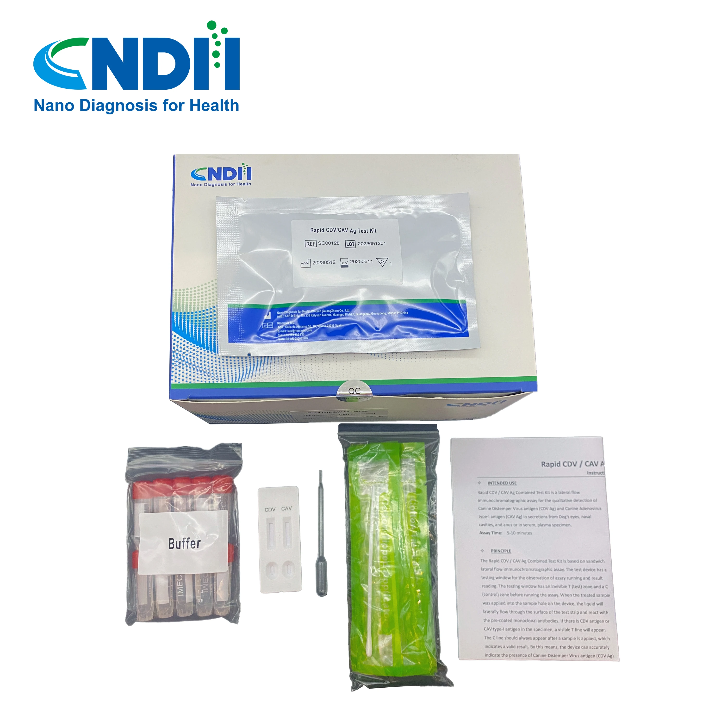 Wholesale Combo CDV CAV Antigen Rapid test Kit Canine Disease ...