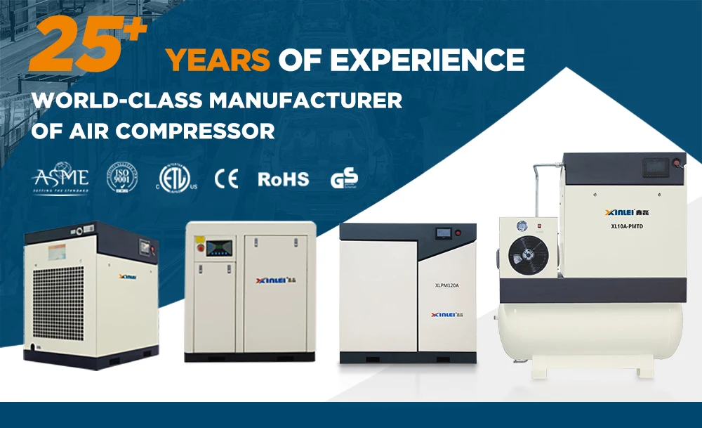 Xlpmt7.5a-15a Permanent Magnetic Vsd Screw Rotary Air Compressor With ...