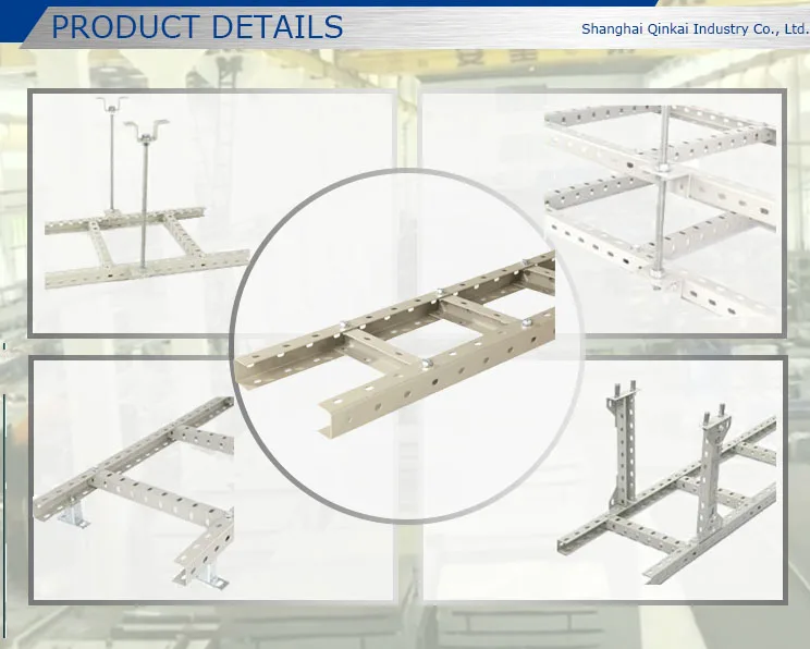 Customize Ladder Type Bridge Cable Tray Aluminum Cable Ladder Cable ...