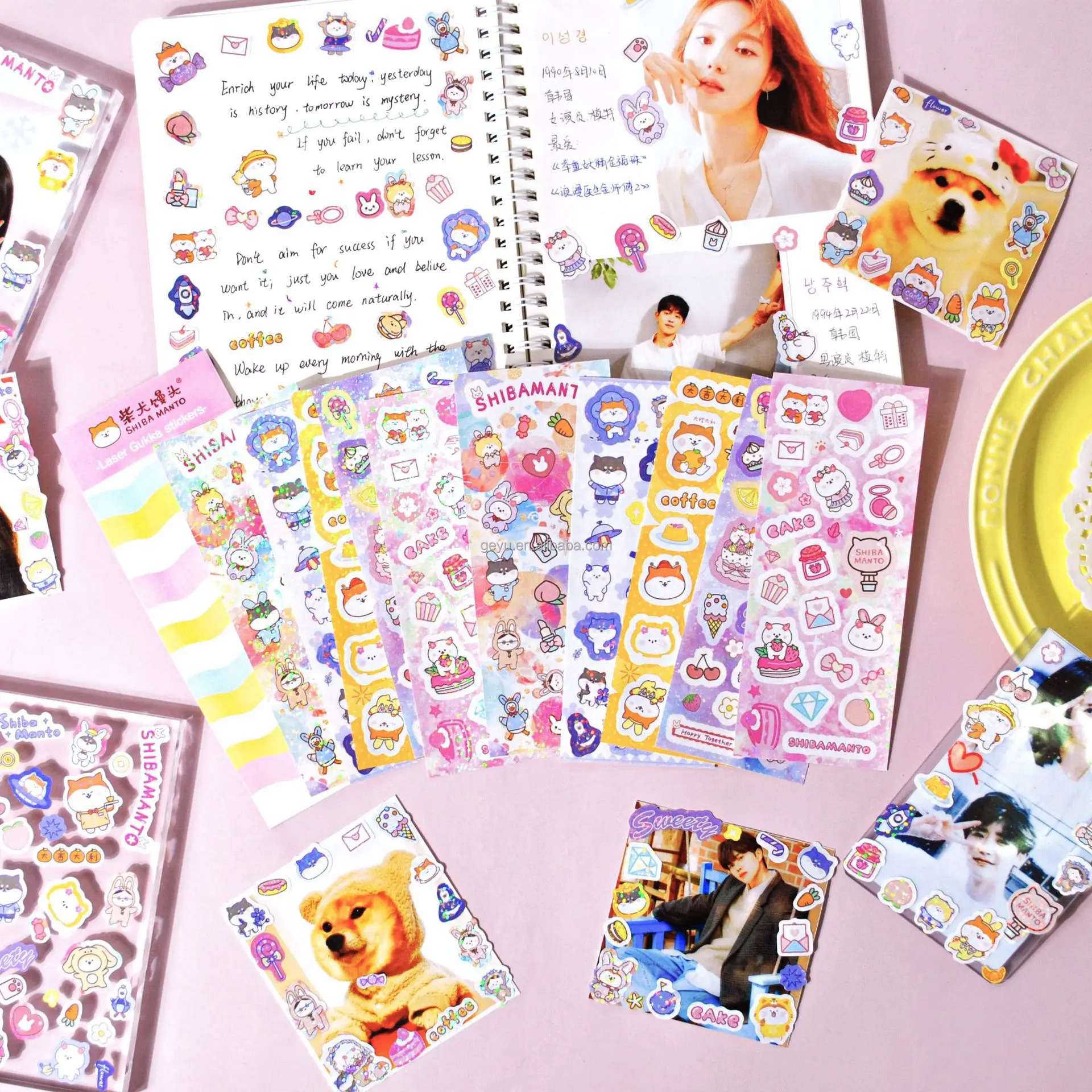 Waterproof Decorative Korean Cute Kawaii Animals Stickers Custom ...