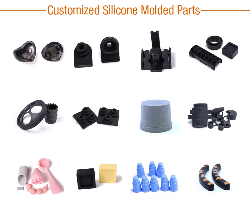 Factory Custom Different Silicone Rubber Sleeve Cover Food Grade Molded ...