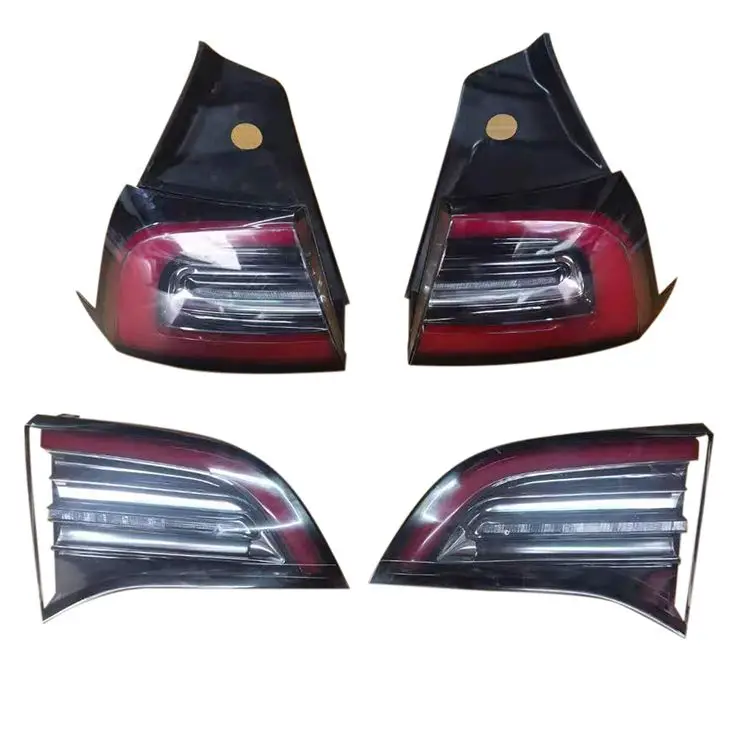 For tesla Model3 Y Rear Taillight Assembly 12v 24v Car Rear Tail Light ...
