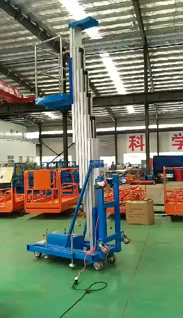 6-20m Electric Lift Table 10 Meters Mobile Vertical Hydraulic Aluminum ...
