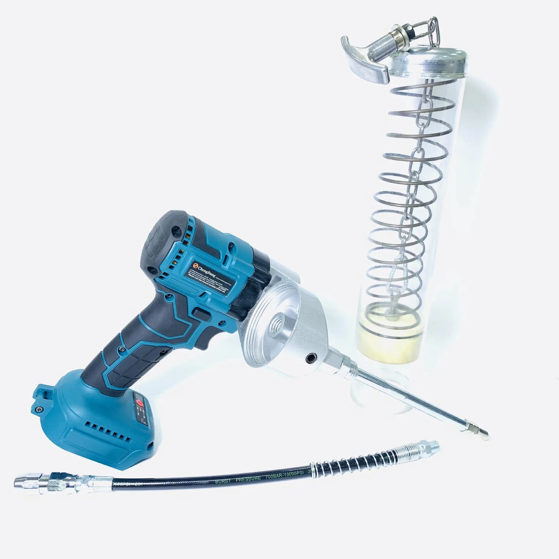 High Pressure Portable Brushless Lithium Electric Grease Gun ...