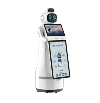 Contactless Temperature Measurement Thermal Imaging Reception Humanoid ...