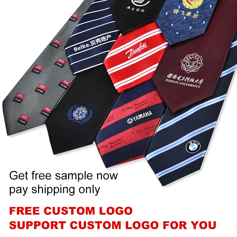 Custom Logo Silk Necktie For Men - Floral & Plaid Patterns, Oem