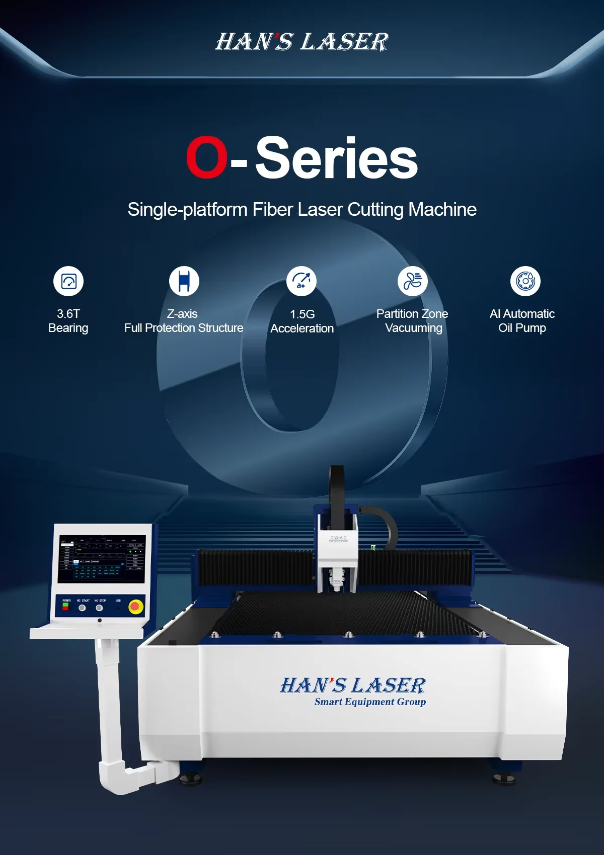 High-accuracy Metal Laser Cutters from Han's Laser Factory