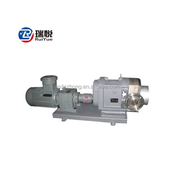 Sanitary Grade Rotary Lobe Booster Pump Beverage Cheese Curd Dairy ...