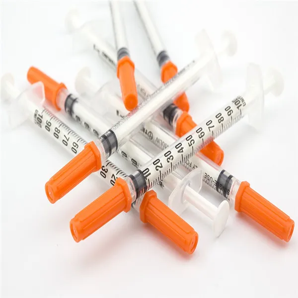 Disposable Insulin Syringes Sterile Medical Disposable Equipment ...