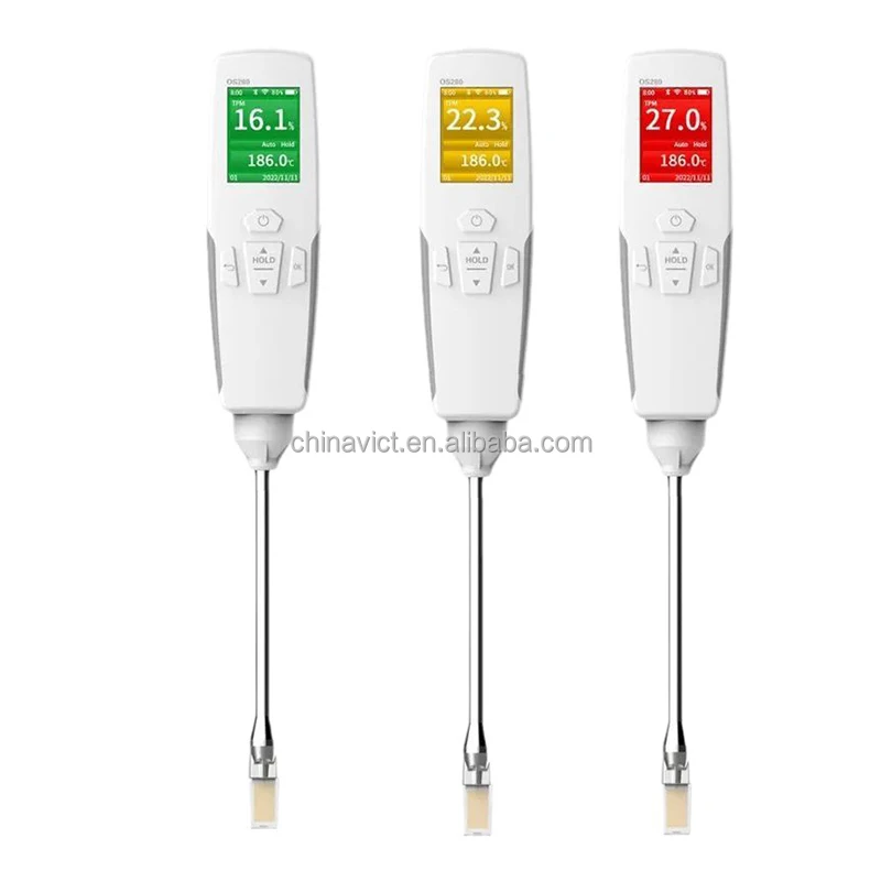 Os280 Simple Operation Cooking Oil Surveymeter Canteen Use Oil Testing ...