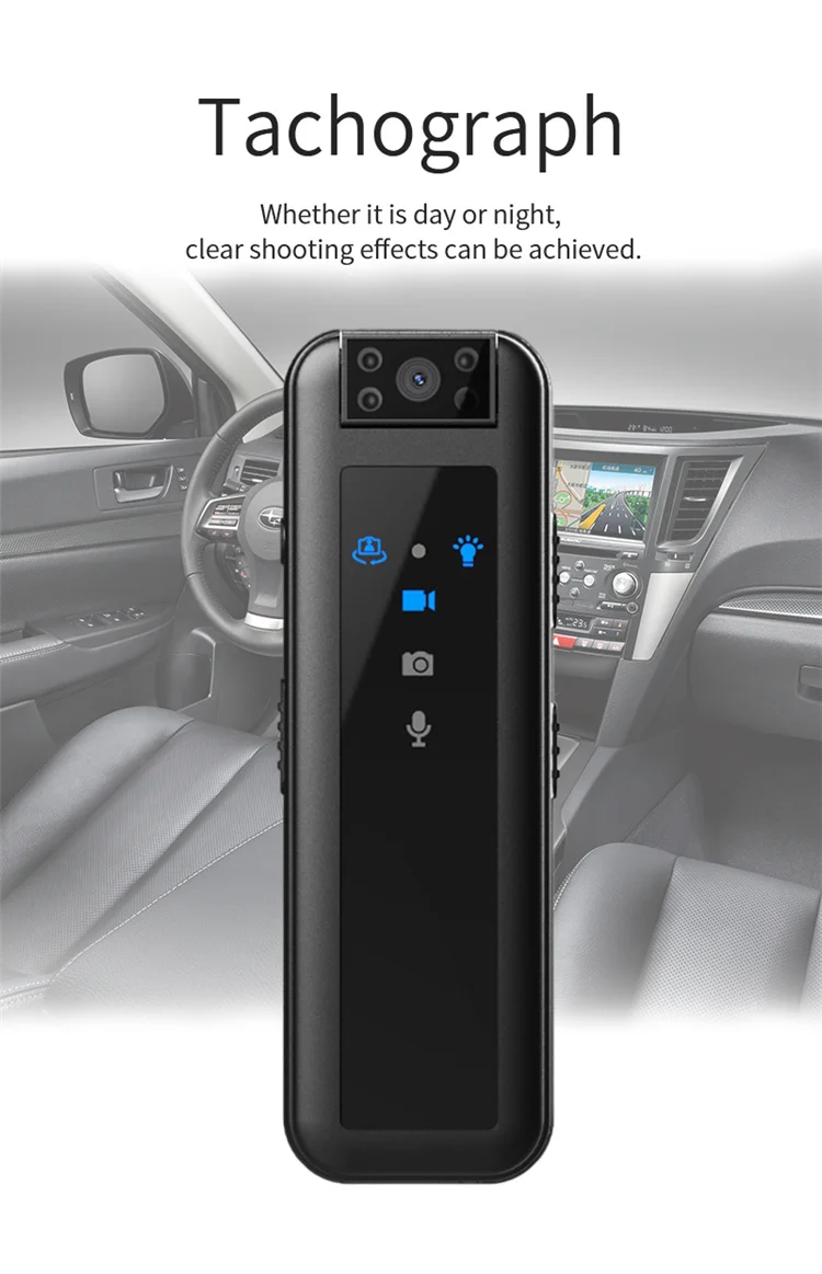 Mini Video Camera - 1080P Portable Camcorders with Night Vision