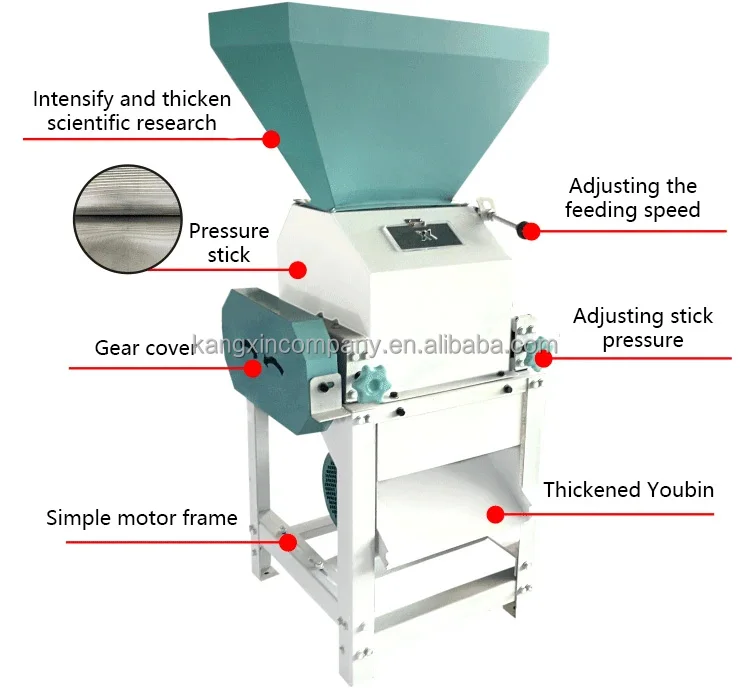 Small Corn Flattening Oat Flatting Barley Flakes Mill Cereal Roller ...