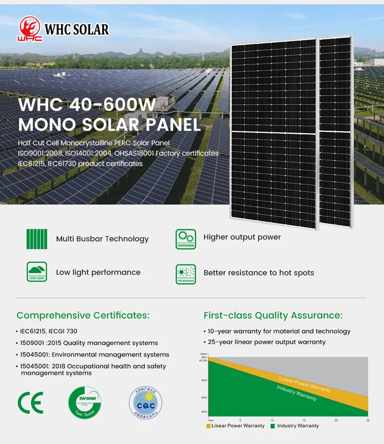 Whc Solar 3kw 1000kw 30 Kw Solar Panel High Complete Ground Mounting ...