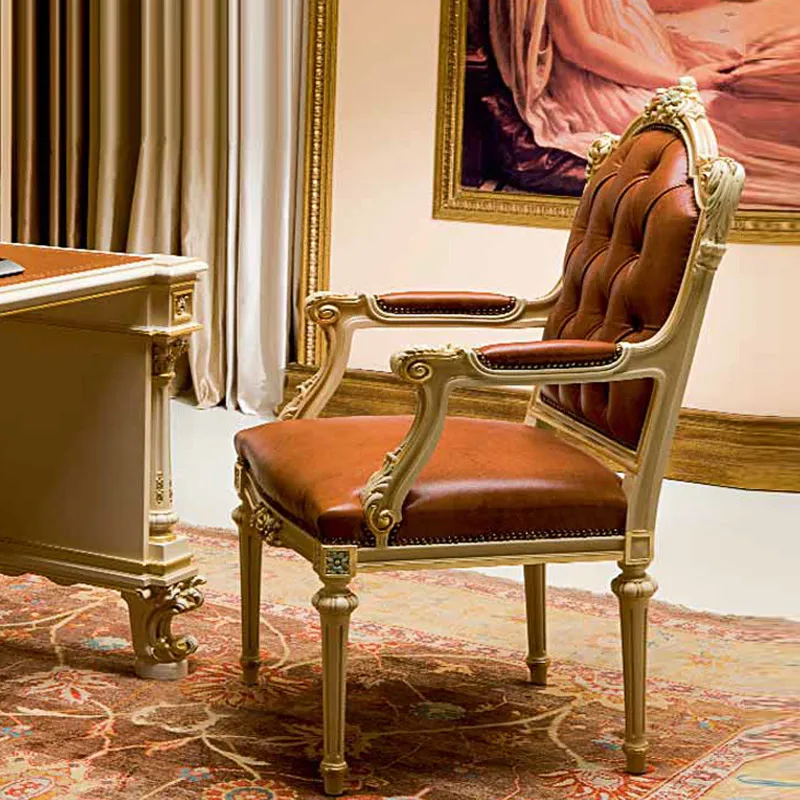 Antique Royal Executive Office Table - CEO High End Luxury