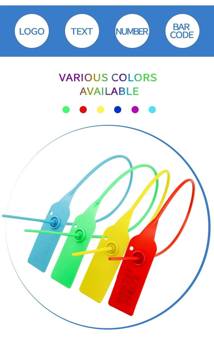 Tamper Proof Plastic Seal Plastic Truck Security Seal Sample Plastic ...