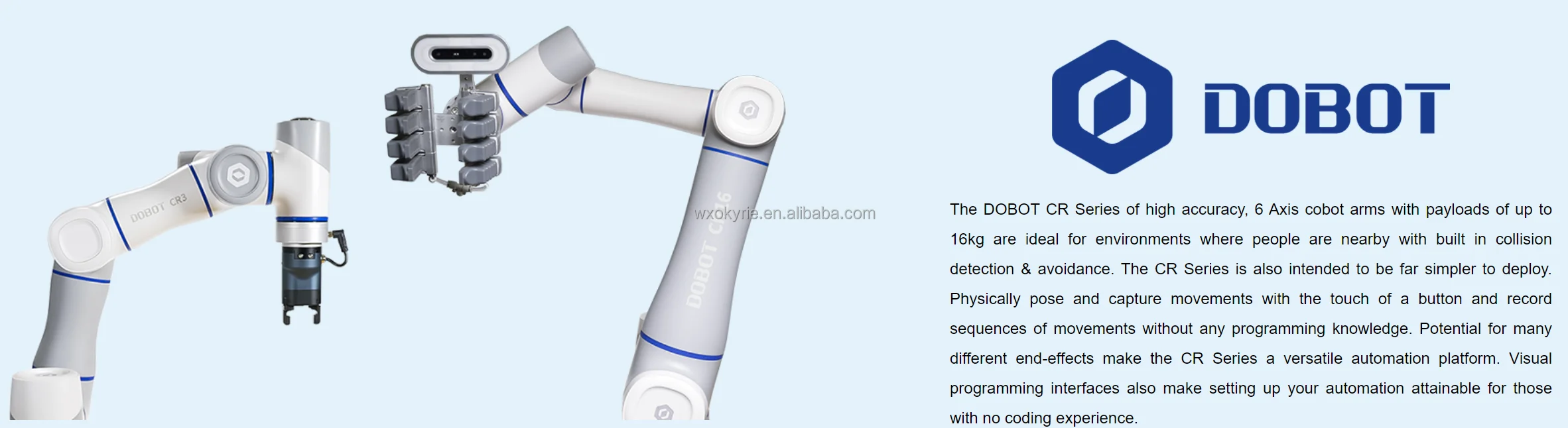 OkyRie Man-machine Collaboration Cobot Collaborative Robot CR5 CR5S With CNC Arm 6 Axis Robot ...