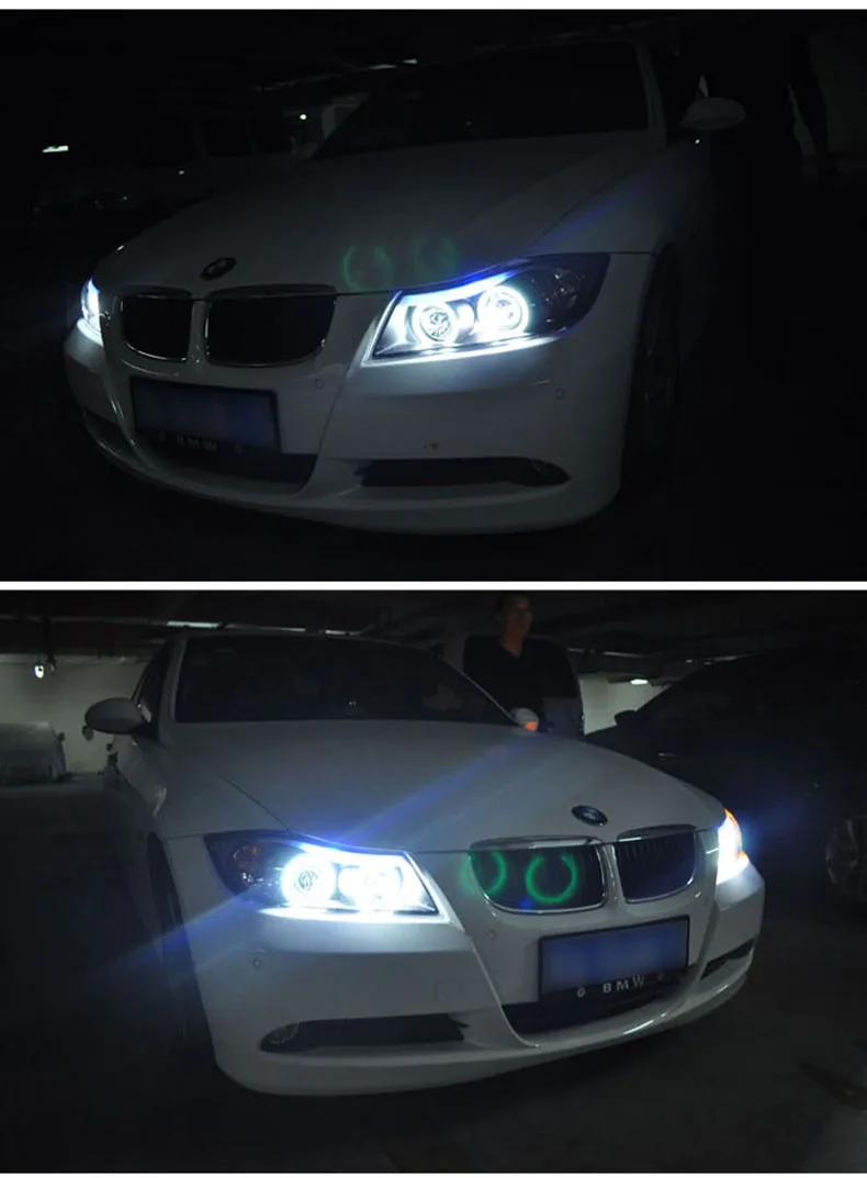 Car Lights For Bmw E90 Headlight Projector Lens 3 Series 330i 320i ...