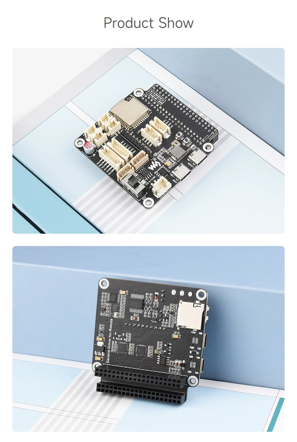 General Driver Board For Robots,Based On Esp32,Multi-functional,Supports Wifi,Bluetooth And Esp ...