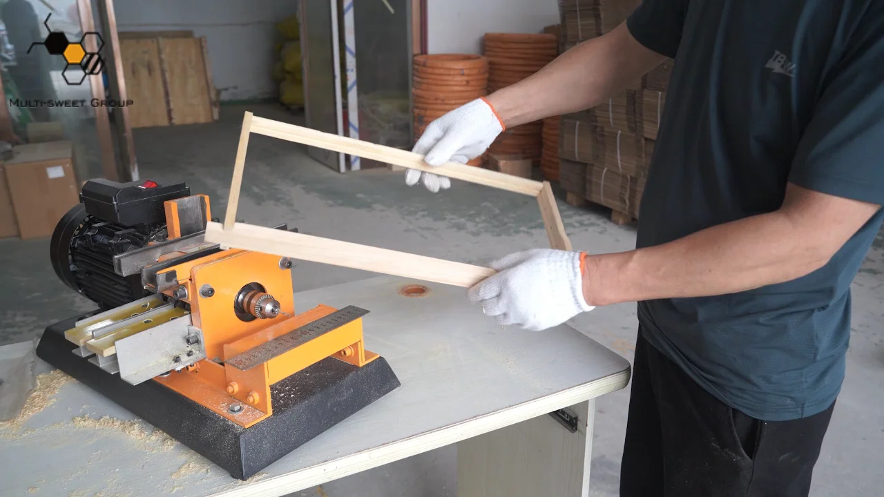 Small Langstroth Hive Frames Making Machines Automatic Beehive Bee ...
