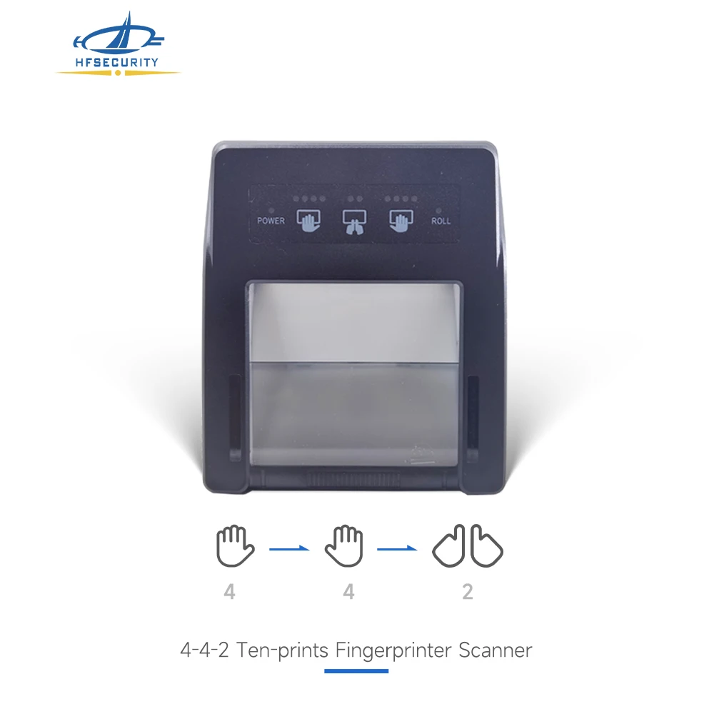 Hfsecurity Biometric 4 4 2 Fingerprint Scanner FAP60 500 DPI