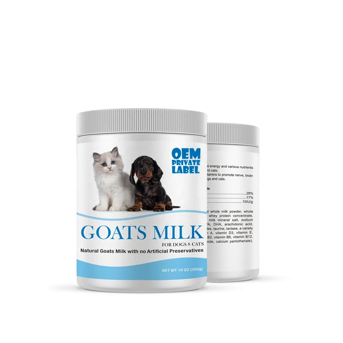 Digestive Stress Pancreatic Full Cream Goat Milk Powder For Puppies ...