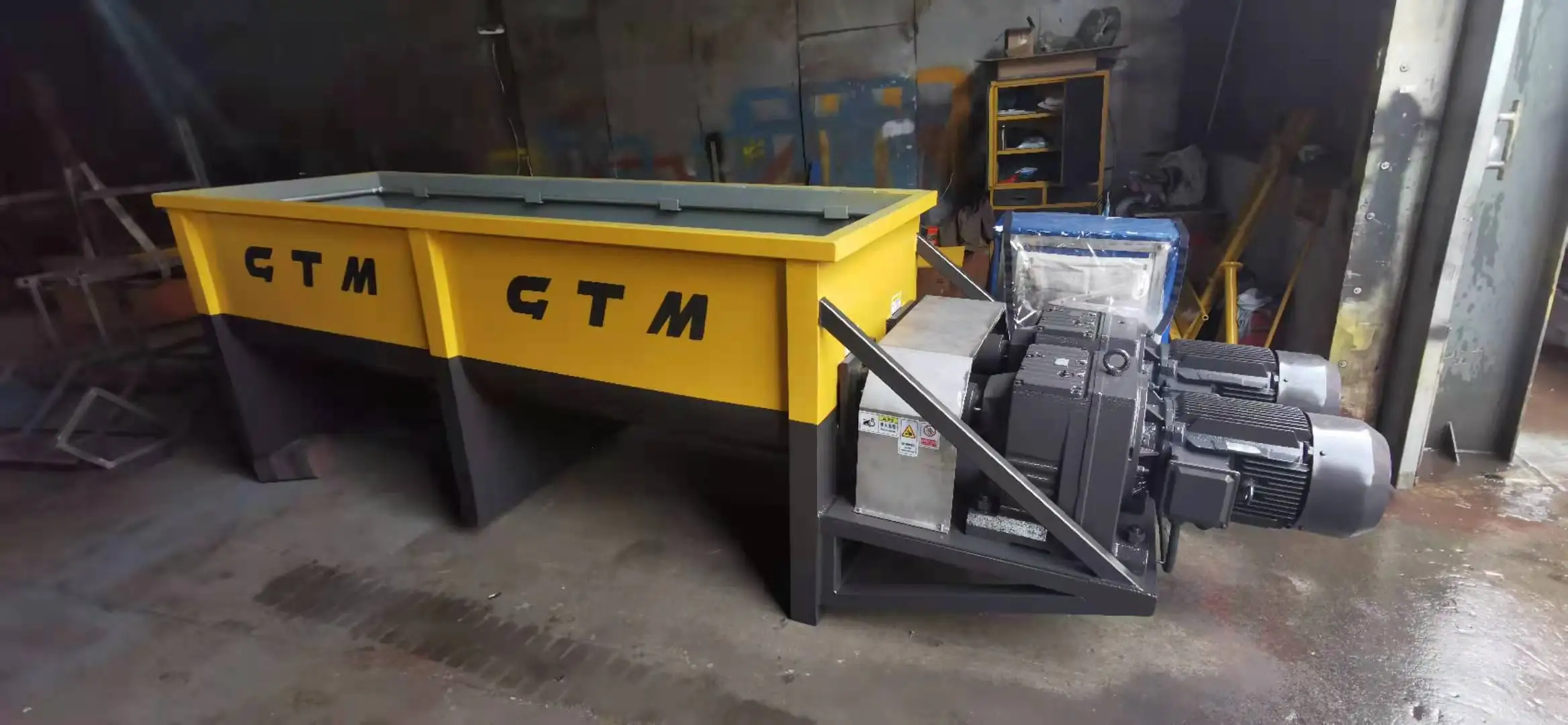 Mushroom Growing Peat Moss Casing Soil Mixing Machine