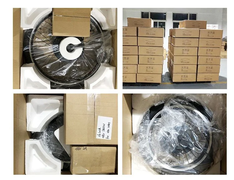 High Power Wheel Hub Motor / 1000w E Bike Hub Motor / Electric Bike ...