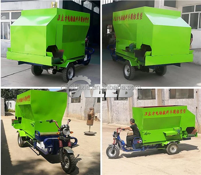 Electric Feeding Cart - Efficient Silage Spreading