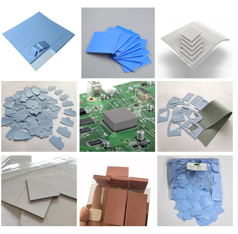 Thermal Conductive Silicone Sheet for CPU Heat Dissipation