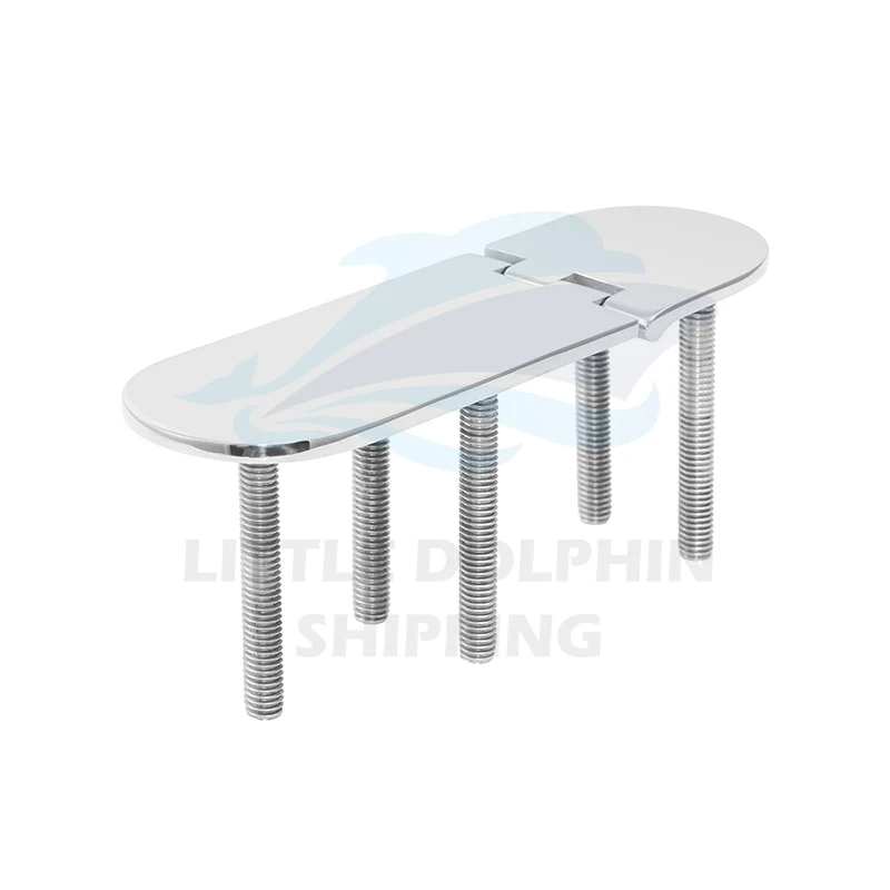 Little Dolphin Aisi 316 Stainless Steel Screw Flush Casting Hinge 4mm ...