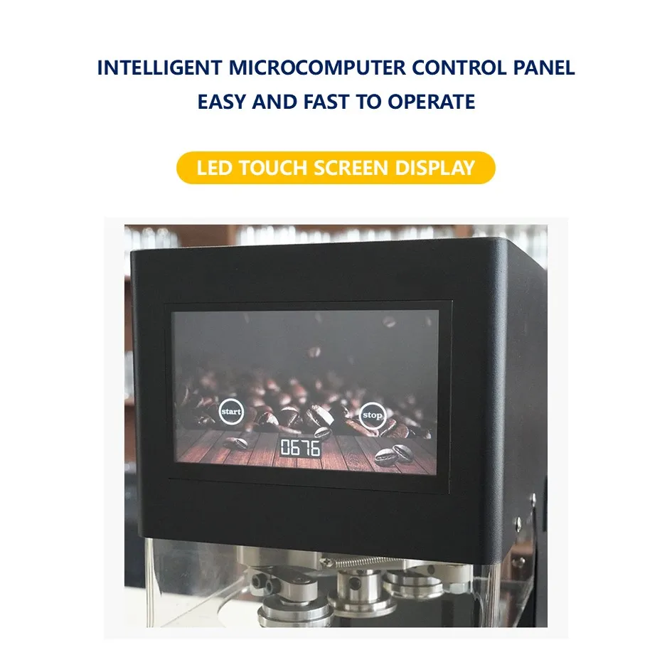 2024 Touch Screen Non-Rotating Lifter Plastic Bottle Sealing Can ...