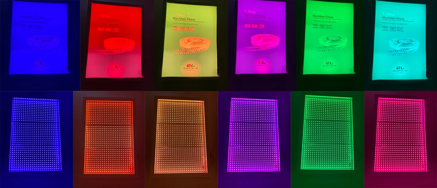 WRGBW RGBWW RGBCCT Led Sheet - Color Changeable Backlight