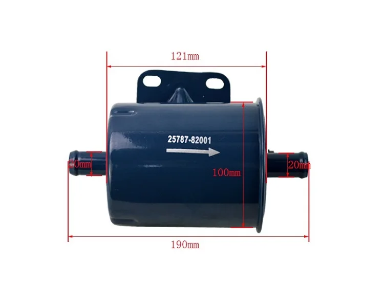 Forklift Parts 25787-82001 Hydraulic Return Oil Filter For Z8/fd50~100 ...