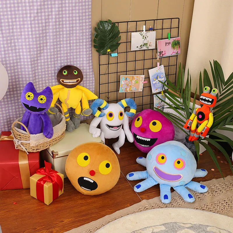 Cute Cartoon Stuffed Animals Wubbox Plush My Singing Monsters Game ...