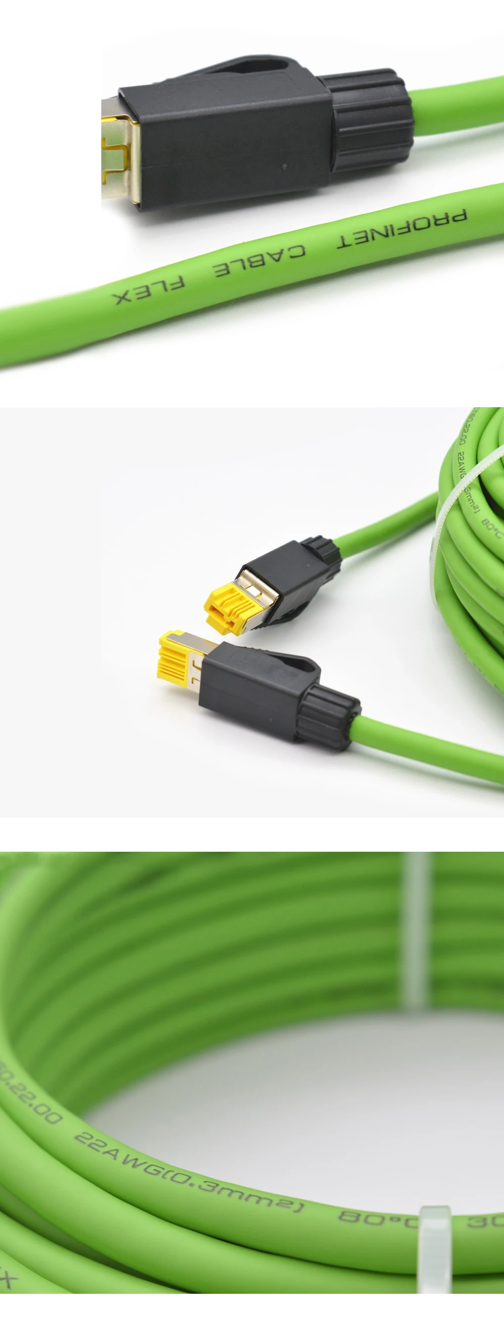 PN Bus PROFINET Cable EtherCAT Cable Ethernet Bus Industrial Cable ...