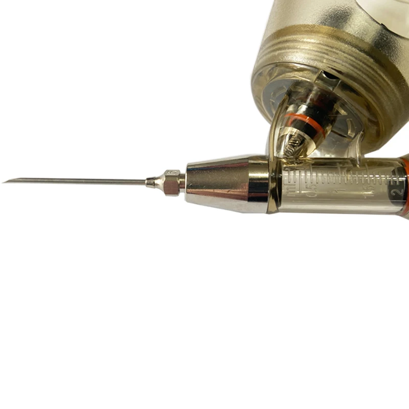 Automatic self-filling syringe for injections with bottle attachment 2ML