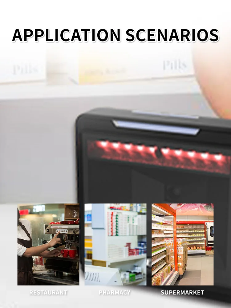 1d 2d Barcode Scanner Flatbed Qr Code Reader Module For Payment Kiosk ...