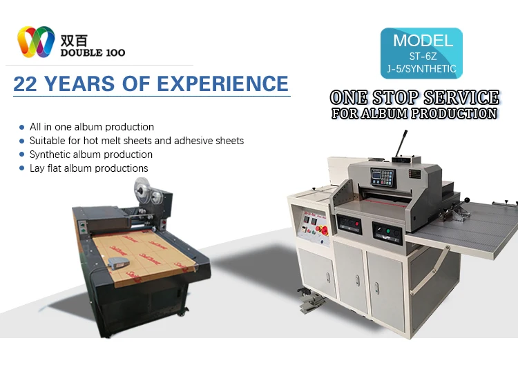 Double100 Easy Operate Photo Album Photobook Making Binding Machine ...