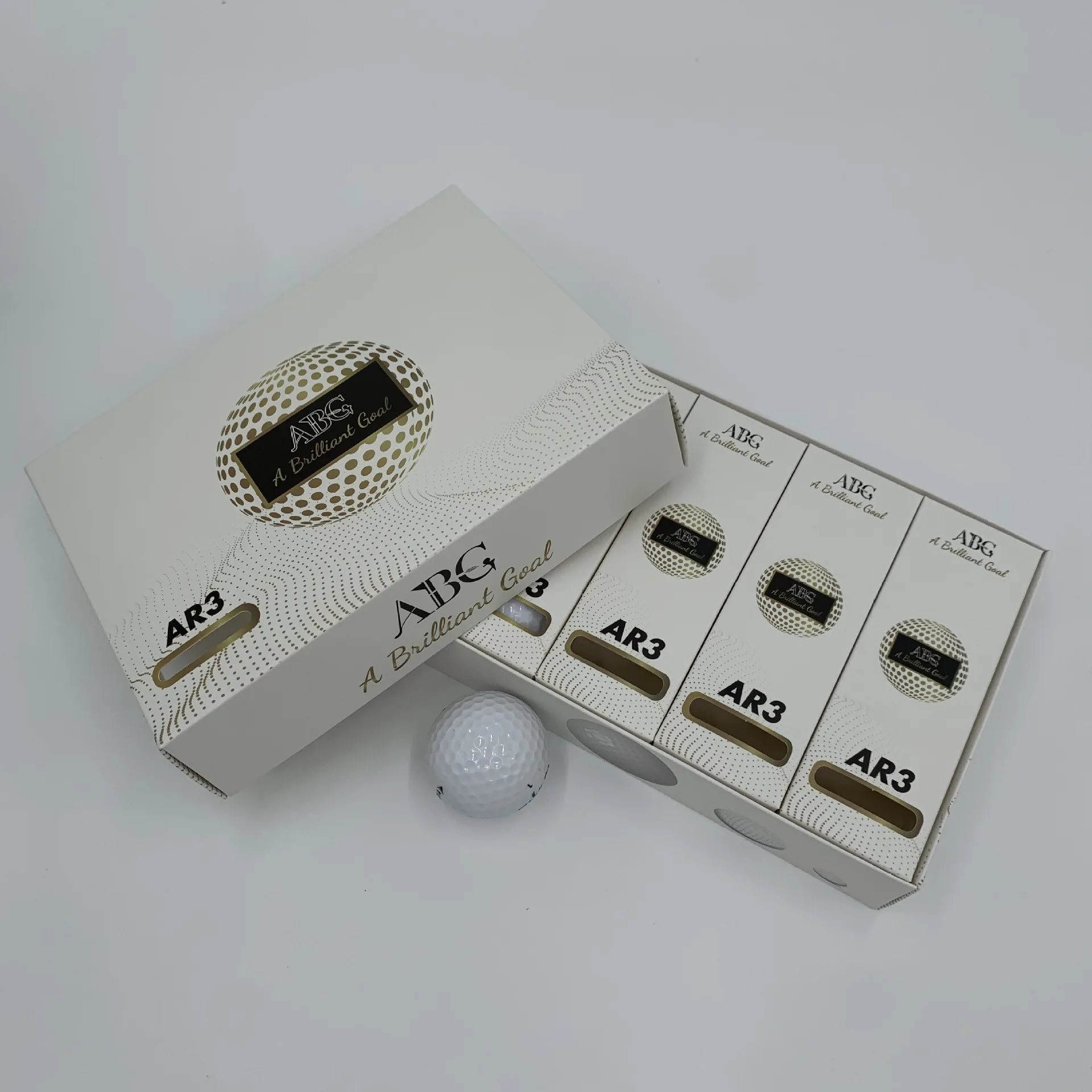 Premium 4-Piece Golf Balls - Soft Cast Urethane Cover