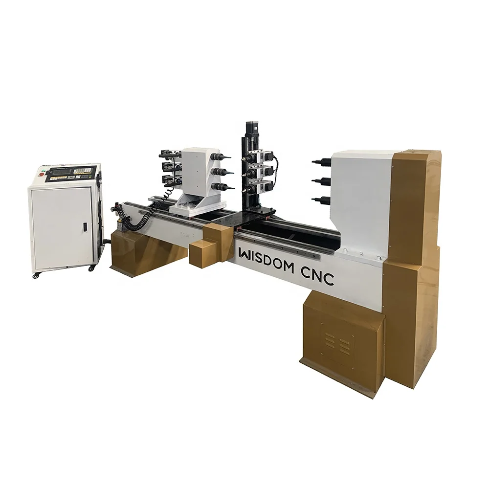 WISDOM CNC WS-L1512 - Precision Wood Pool Cue Milling