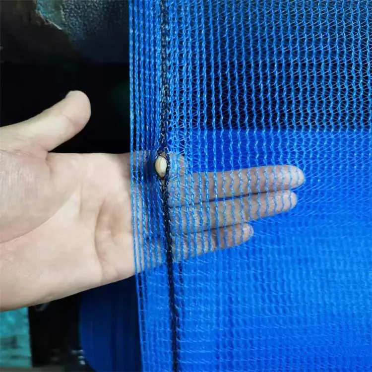 Green HDPE Grid Mesh Knotless Safety Net Construction Scaffolding ...
