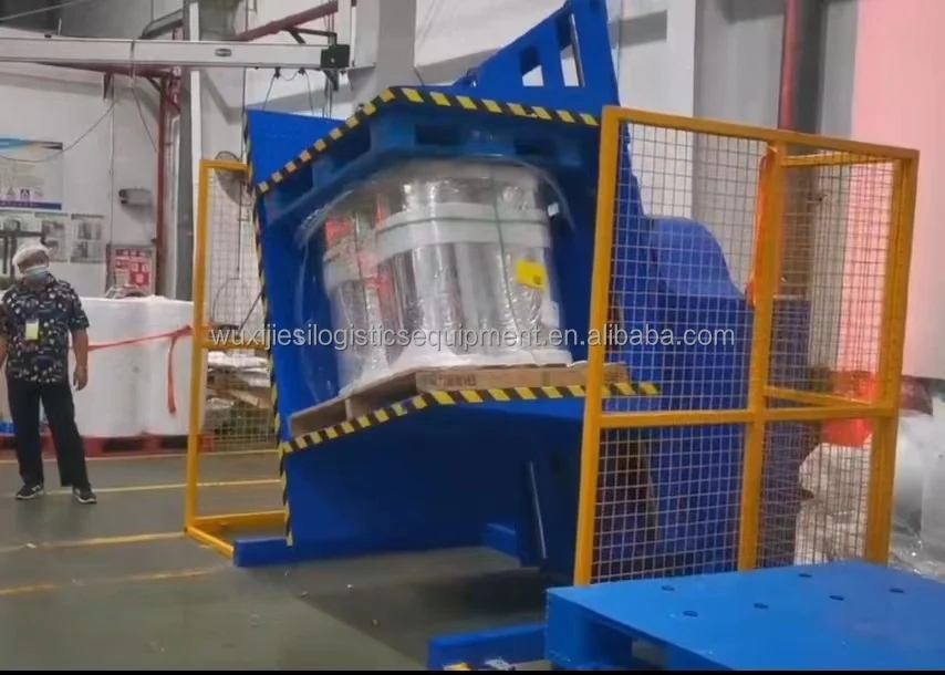 Pallet Turning Machine, Pallet Inverter, Tray Changing Machine Pallet ...