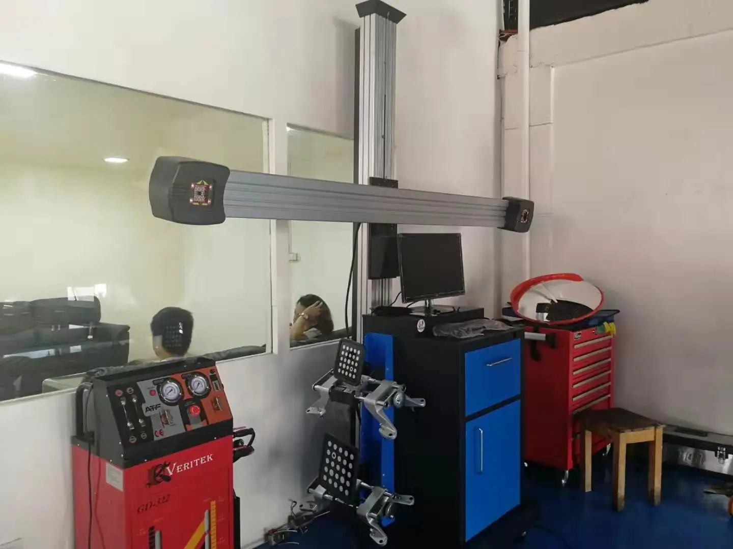 Cheap Wheel Alignment Machine - 3D Dynamic Simulation